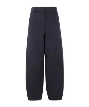 BY MALENE BIRGER Casual Pants With Belt Loops - Black