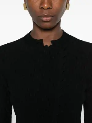 Emporio Armani Double Ottoman Blazer With Wavy Texture