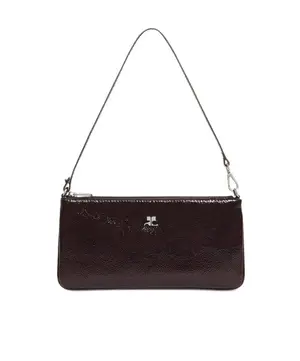 COURREGES Logo Plaque Tote Bag