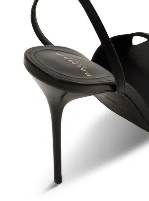 Balmain Anthem Leather Sandals