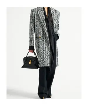 Balmain Silk Shirt With Tie Detail