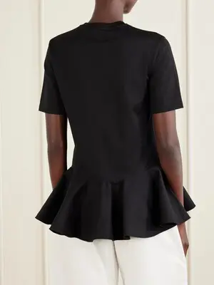 Alaïa Peplum Hem Top