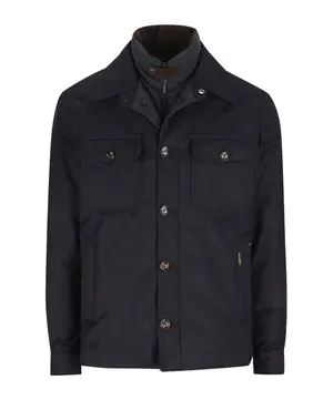 MOORER Pocket Button-up Jacket - No