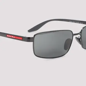 Prada Linea Rossa Rectangle Frame Sunglasses