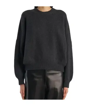 Khaite Long-sleeve Crew-neck Sweater