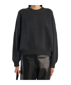 Khaite Long-sleeve Crew-neck Sweater