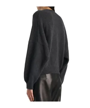 Khaite Long-sleeve Crew-neck Sweater