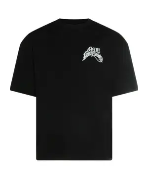 Amiri Hollywood Lj Skate Cotton T-shirt - Black