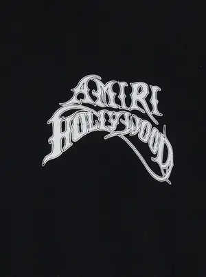 Amiri Hollywood Logo T-shirt
