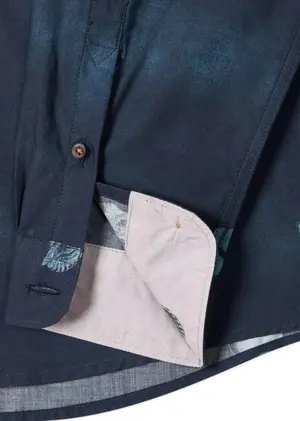Paul Smith Sunbleached Snaps Poplin Shirt