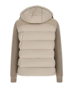 MOORER Zippered Down Jacket