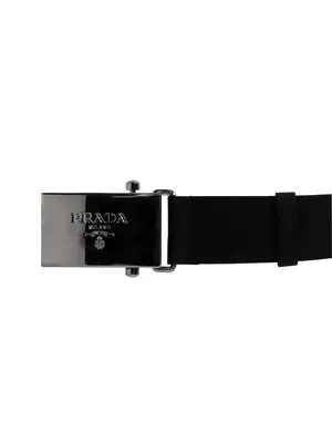 Prada Logo Belt