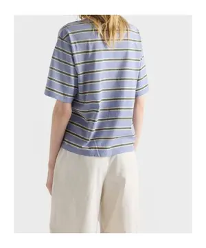 Prada Striped Pocket Crewneck T-shirt