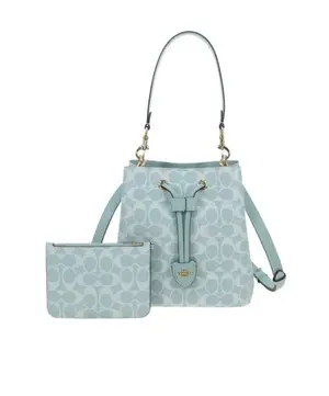COACH Top Handle Shoulder Bag - Green