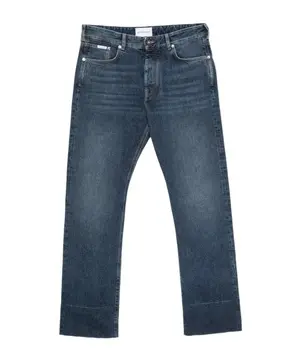 Givenchy Faded-wash Raw-cut Jeans - Blue