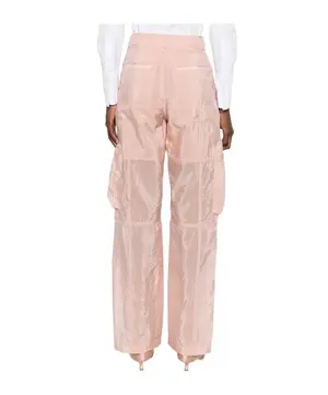 THE FRANKIE SHOP Belted Straight-leg Cargo Trousers