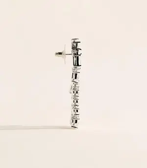 SELF-PORTRAIT Crystal Embellished Drop Earrings