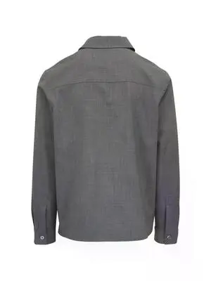 Marco Pescarolo Crepe-texture Zip-up Jacket