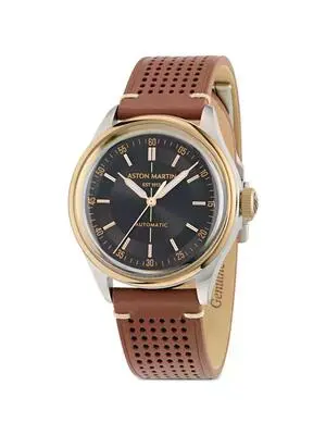 ASTON MARTIN WATCHES Perforated Leather Watch