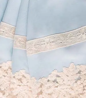 Rixo Lace-trim Maxi Skirt
