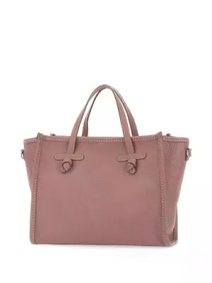MARCELLA CLUB Grain Leather Tote Bag - Pink