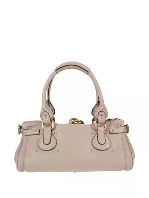 Chloé Paddington Leather Tote Bag - Pink