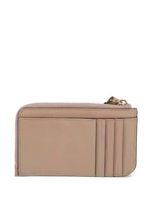 Chloé Alphabet Logo-charm Leather Wallet