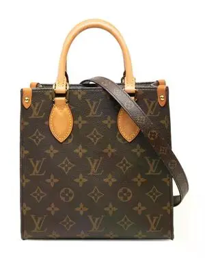 LOUIS VUITTON Monogram Sac Plat Bb Satchel