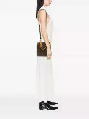 LOUIS VUITTON Monogram Sac Plat Bb Satchel