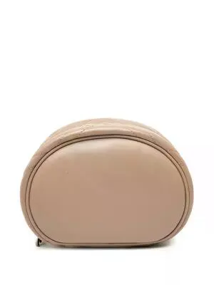 Gucci Mini Gg Marmont Round Leather Vanity Bag