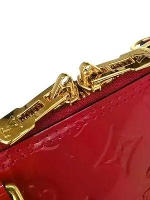 LOUIS VUITTON Vernis Alma Tote Bag - Red