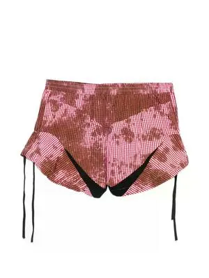 Ottolinger Gingham-print Shorts