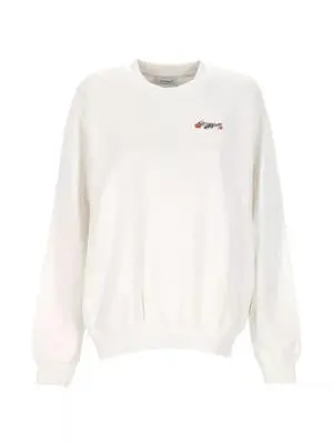 Off-white Long Sleeve Sweaters For Women