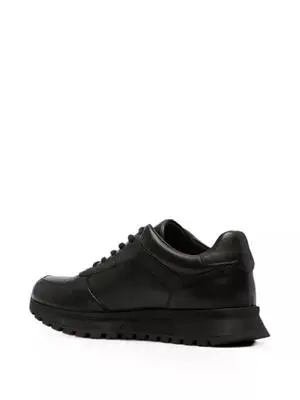 SERGIO MORETTI FIRENZE Panelled Leather Sneakers