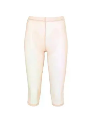 VESTIAIRE D'UN OISEAU LIBRE Knee-length Mesh Tights - Neutrals