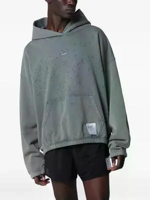 Satisfy Distressed Hoodie - Grey