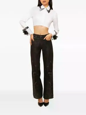 CONTESSA MILLS Tarot Floral-print Jeans