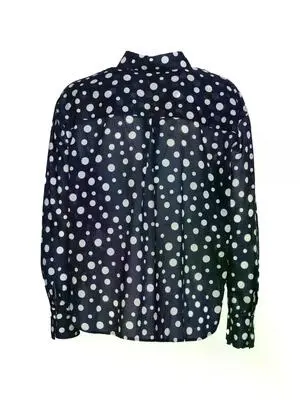 ROBERT FRIEDMAN Renee Polka-dot Shirt
