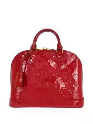 LOUIS VUITTON Vernis Alma Tote Bag