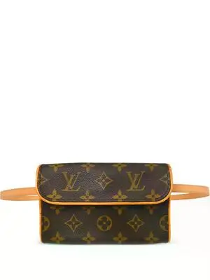 LOUIS VUITTON Monogram Florentine Belt Bag - Brown