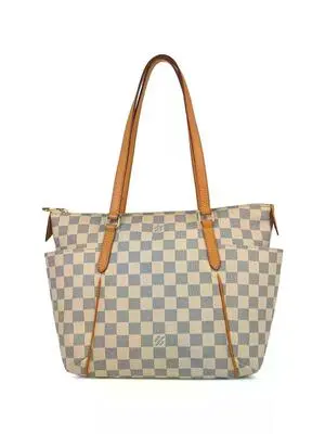 LOUIS VUITTON Damier Azur Totally Tote Bag - Neutrals