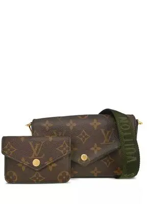 LOUIS VUITTON Felicie Monogram Mini Bag - Brown