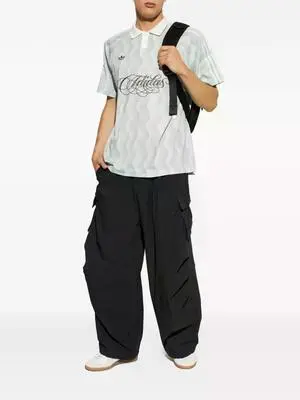 Adidas Summer Glow Wave-pattern Polo Shirt