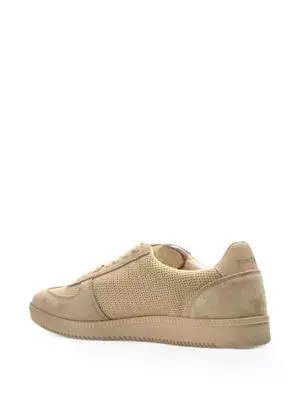 Palm Angels Suede Panelled Mesh Sneakers
