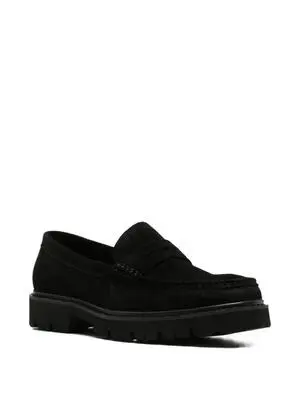 SERGIO MORETTI FIRENZE Chunky Sole Penny Loafers