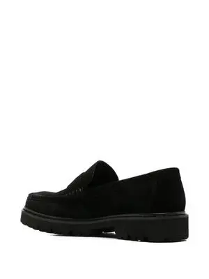 SERGIO MORETTI FIRENZE Chunky Sole Penny Loafers