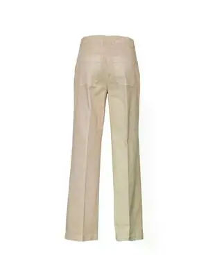 QL2 QUELLEDUE Creased High-waisted Trousers