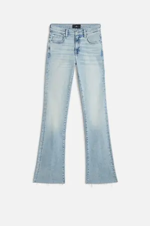 7 For All Mankind Tailorless Bootcut In Luxe Vintage Ghost - Blue
