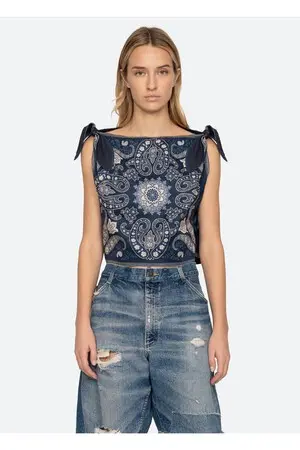 Sea Emelina Top - Black