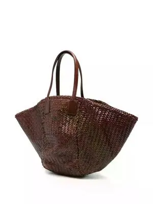 Dragon Diffusion Teresa Woven-leather Tote Bag